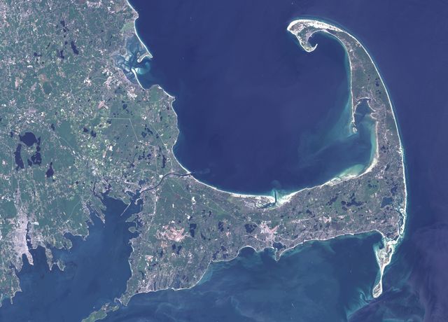 'Cape Code Satellite Map' Poster by Smart mAPPS | Displate