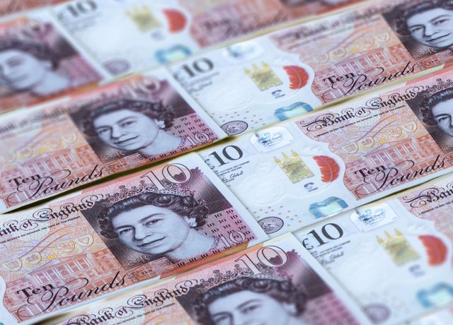 'Ten British Pounds' Poster by Maksym Kapliuk | Displate