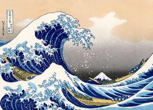 'The Great Wave' Poster by Takeda Art | Displate