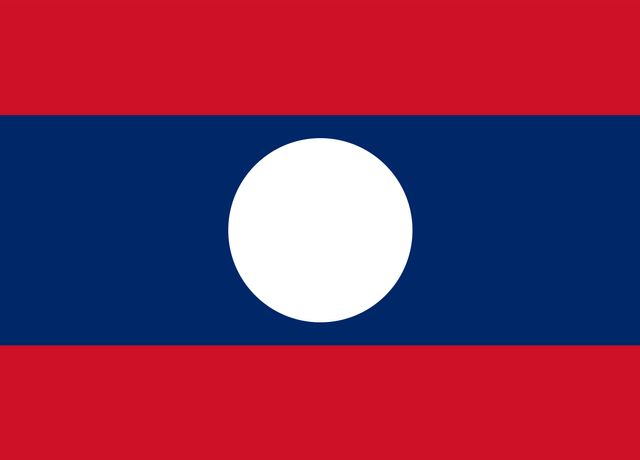 'LAOS flag' Poster by Maksym Kapliuk | Displate