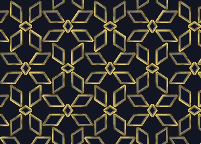 'Gold diamonds pattern' Poster by wagnerps | Displate