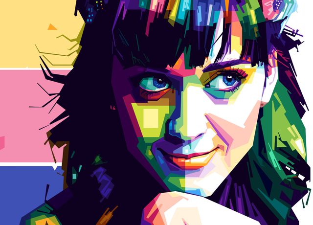 'Katy Perry Popart ' Poster by Syarifkuroakai Art | Displate