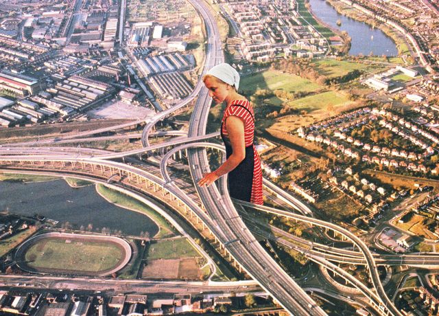 'Highway [collage]' Poster by Lerson Pannawit | Displate