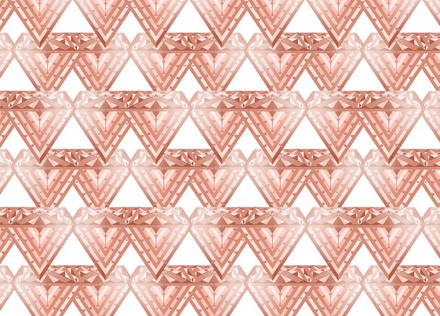 'Copper diamond triangles' Poster by wagnerps | Displate