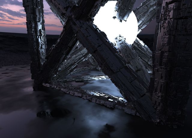 'The Tesseract' Poster by Aivaras Grauzinis | Displate