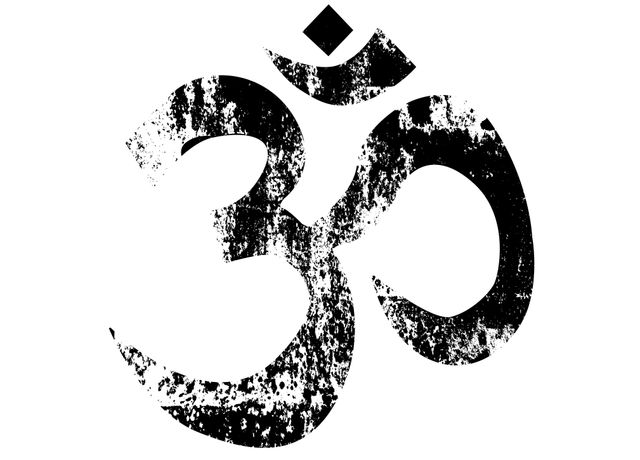 'Om Rubber Stamp' Poster by HomeStead Digital | Displate