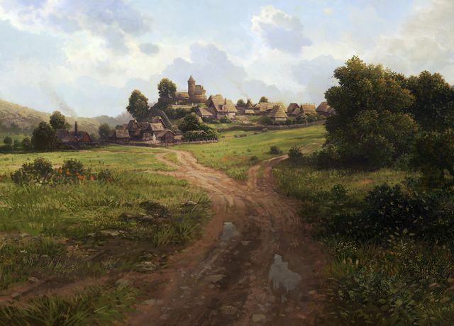 'Skalitz' Poster by Kingdom Come Deliverance | Displate