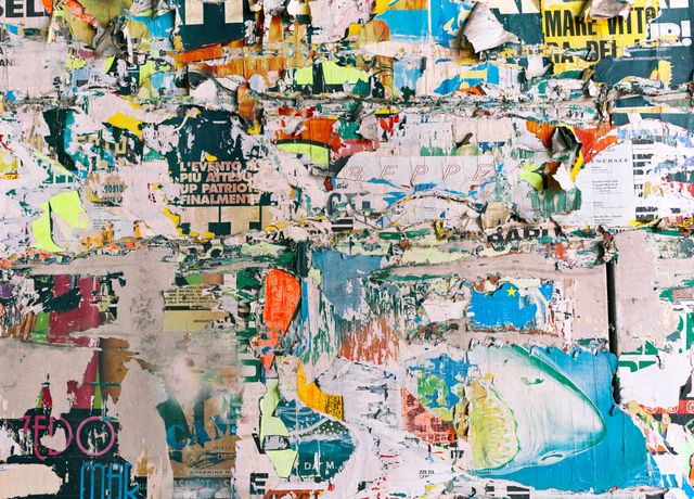 'Street collage 1' Poster by Gianfranco Grenar | Displate