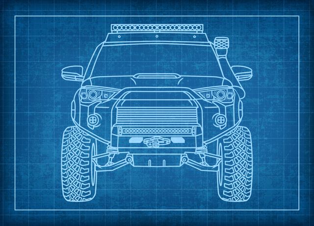 'Toyota 4Runner 4x4' Poster by Navin Guyvit | Displate