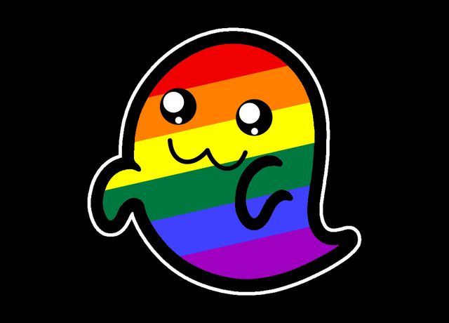 'LGBTQ Kawaii Cute Gaysper' Poster by AverageDesigns | Displate