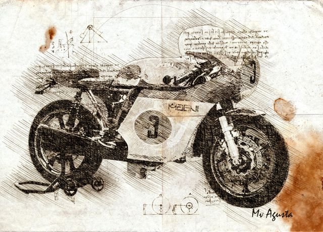 'Mv Agusta F3' Poster by kayyis maulana | Displate