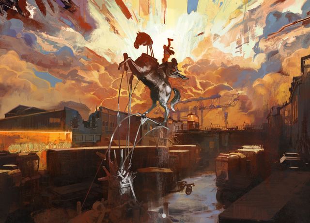 'Conquest of Revachol' Poster by Disco Elysium | Displate