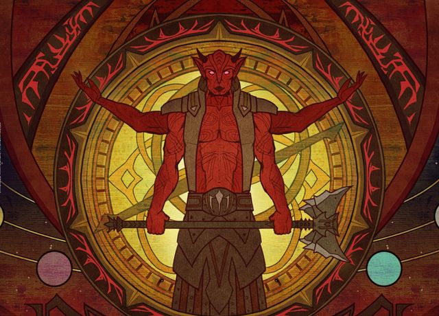 'Mehrunes Dagon' Poster by The Elder Scrolls | Displate