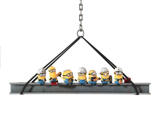 'Minion construction work' Poster by Minions | Displate