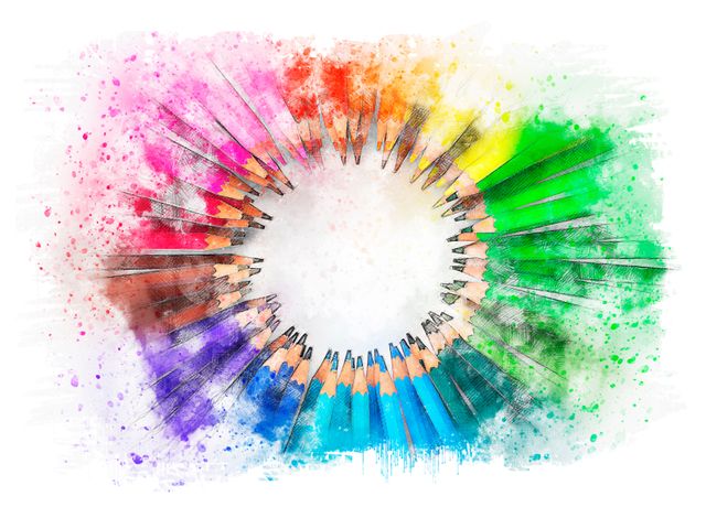 'Color crayons' Poster by NTx Photography | Displate