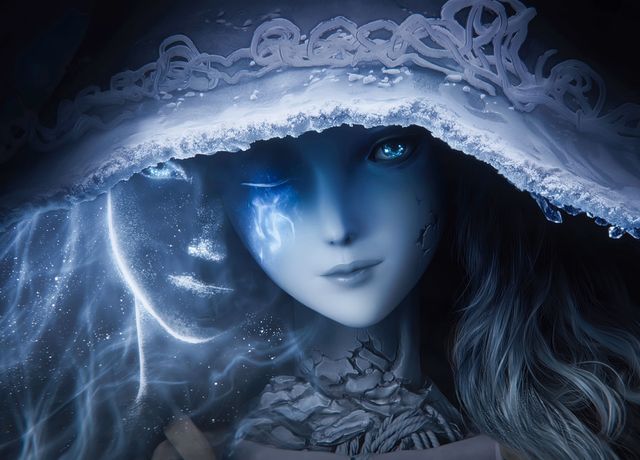 'Lunar Princess Ranni' Poster, picture, metal print, paint by ELDEN ...