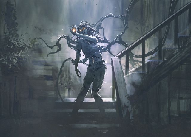 'Fantasy zombie' Poster by Color Art | Displate