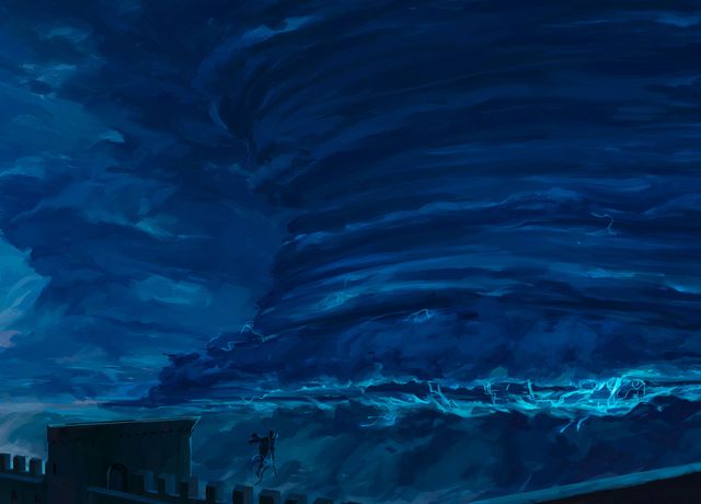 'Stormlight art' Poster by Edgar Lesch | Displate