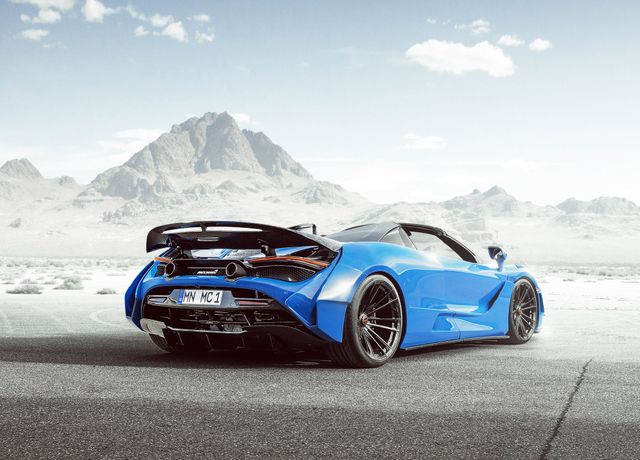 'Novitec McLaren 720S 2020' Poster by Finn Vidtak | Displate