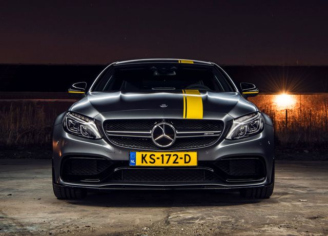 'Mercedes Benz AMG C63' Poster by Erikk act | Displate