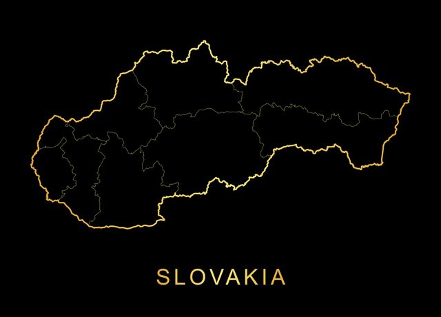 'Slovakia' Poster by Deeo | Displate