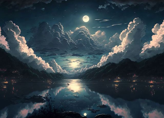 'Luminary Moonbeam' Poster, picture, metal print, paint by godsent ...