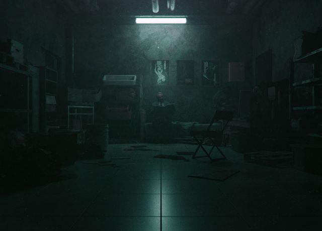 'Basement Chill Scene 1 3D' Poster by Irawan Rizky | Displate