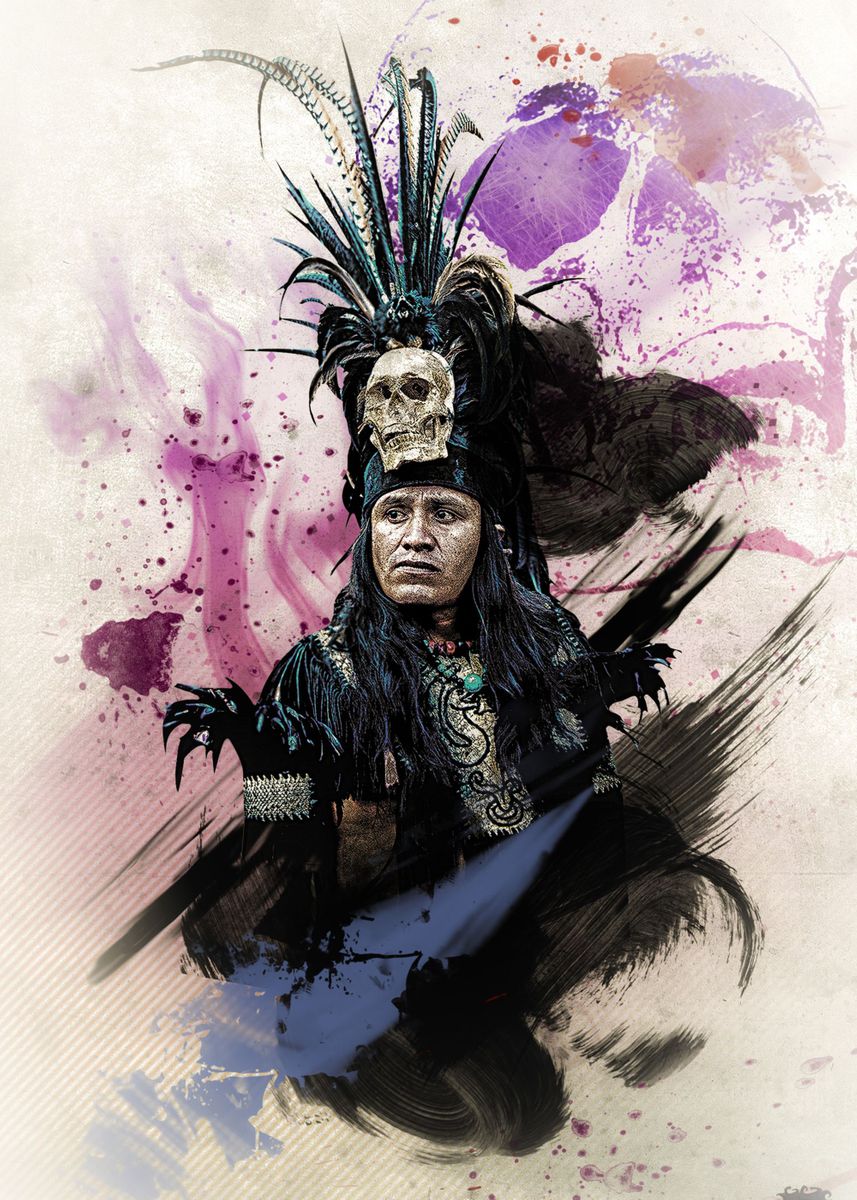 'El guapo' Poster, picture, metal print, paint by Roy Calvillo | Displate