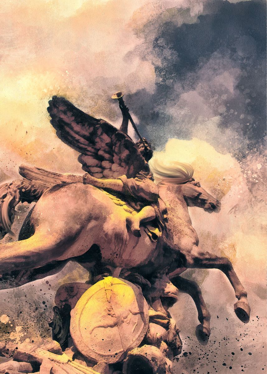 'Judgement' Poster, picture, metal print, paint by Haris Jamal | Displate