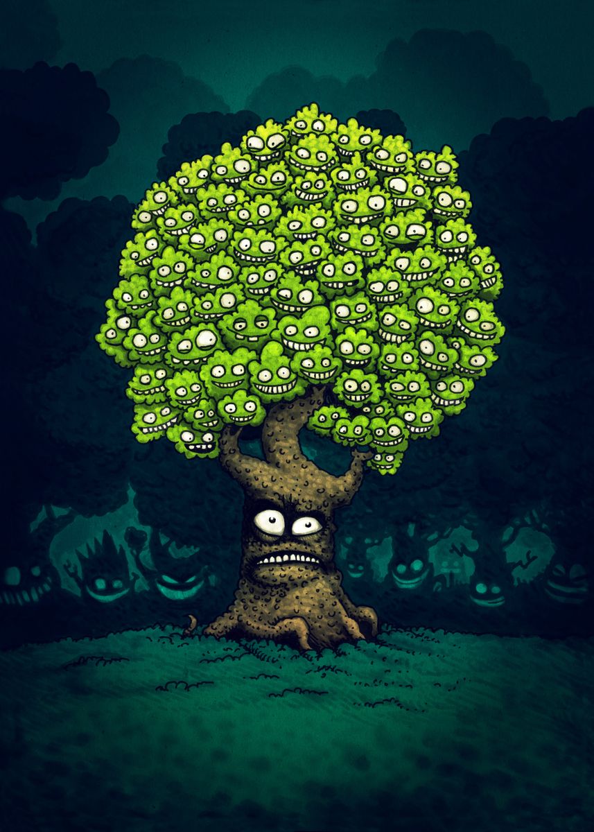 'HappyTreeFriends' Poster, picture, metal print, paint by Marek MaComiX ...