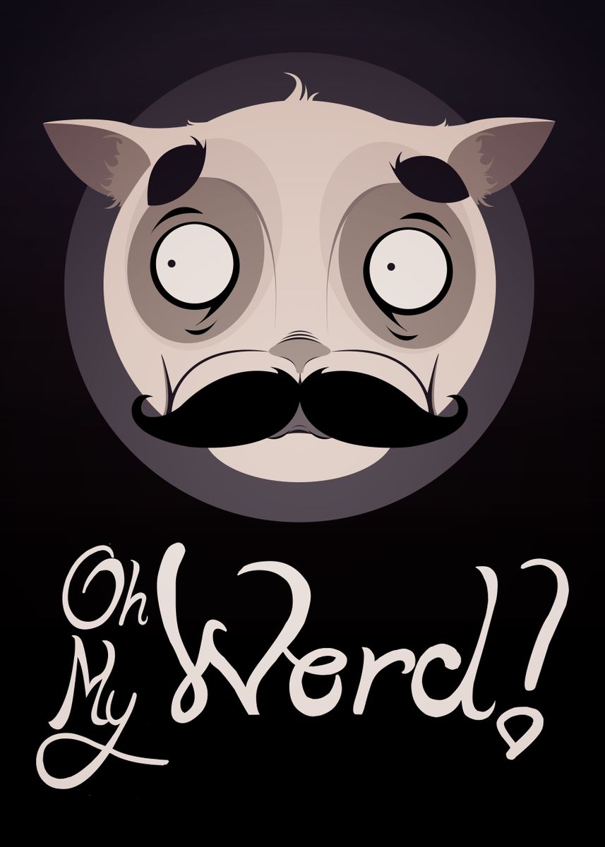 'Just a fun character I put together' Poster by Calvin Cozens | Displate