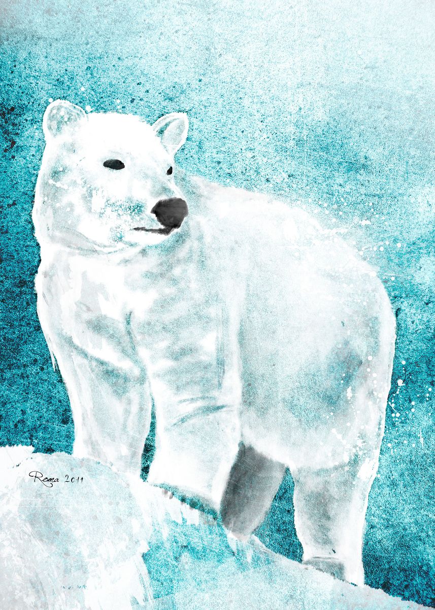 'From Sktech to digital paint.' Poster, picture, metal print, paint by ...