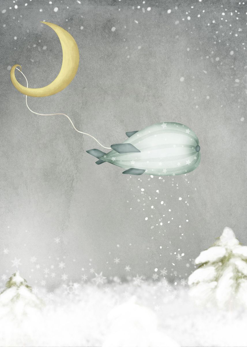 'The Snow Maker' Poster, picture, metal print, paint by Fotios ...