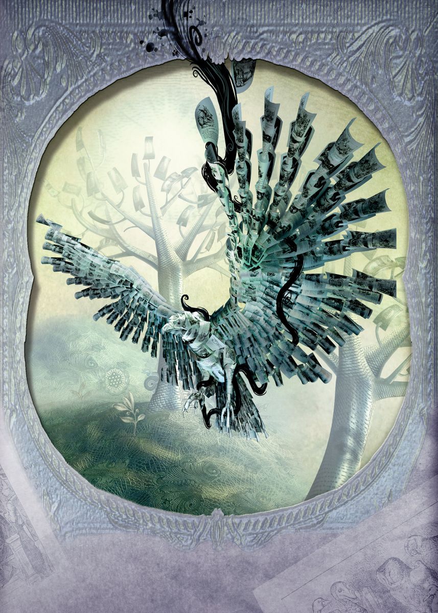 'Monstrous Crow ~ An imagining of the Monstrous Crow fro ... ' Poster ...