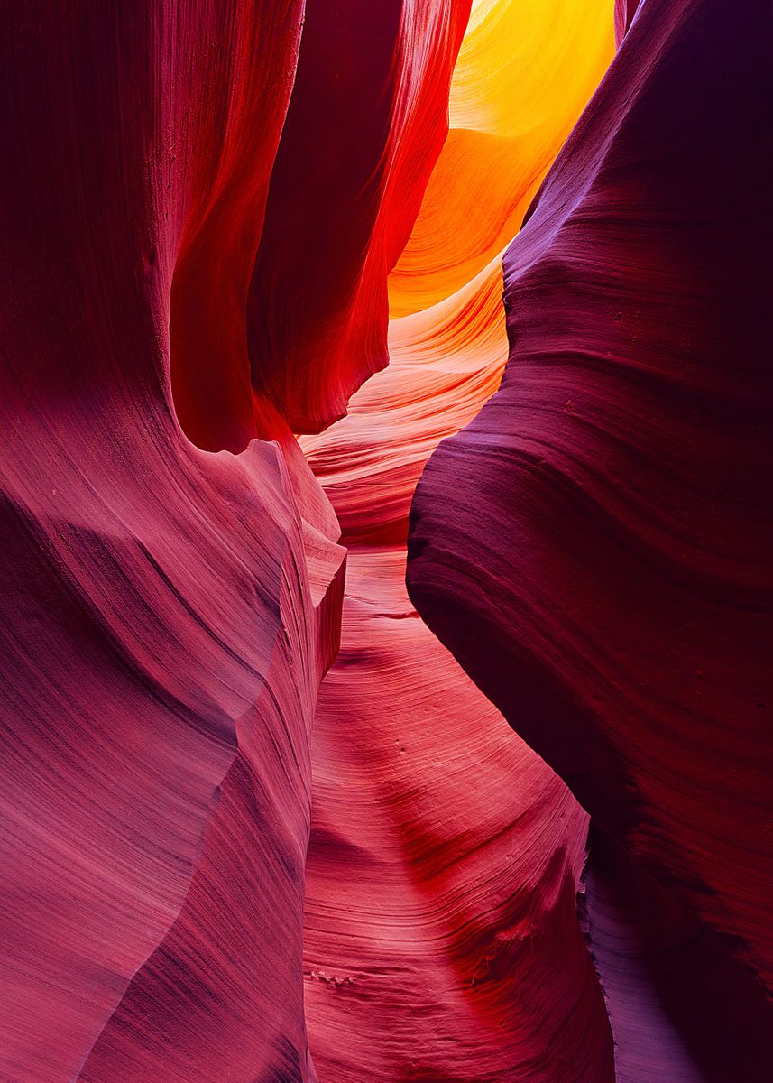 'Desert Symphony' Poster, picture, metal print, paint by Brandt | Displate