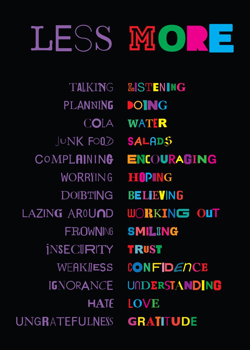 'Do More' Poster, picture, metal print, paint by Fimbis | Displate