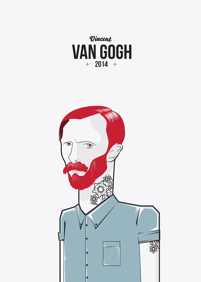 'Vincent 2014' Poster by Inno Theme | Displate