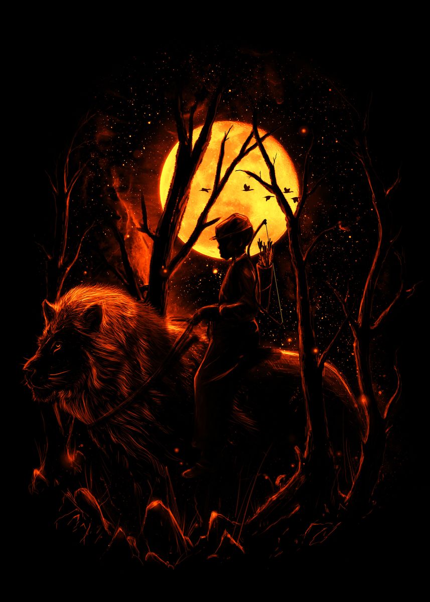 'The Hunter' Poster by Nicebleed | Displate