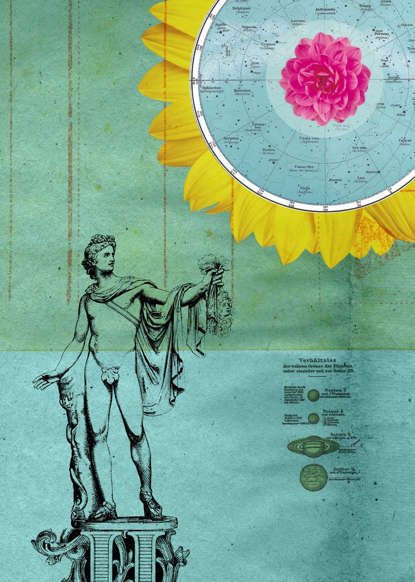 'Apollo the god of light' Poster by Alexandros Papalexis | Displate