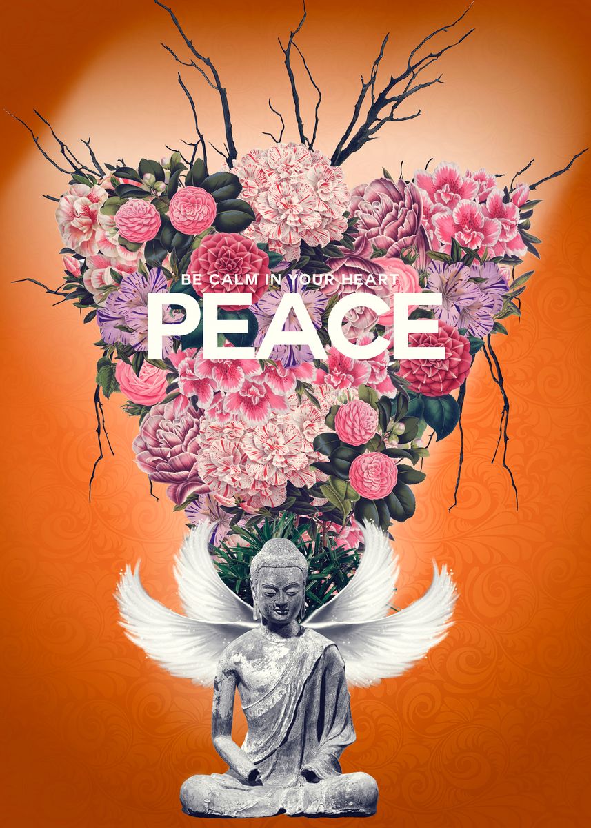 'PEACE' Poster by Eleaxart | Displate