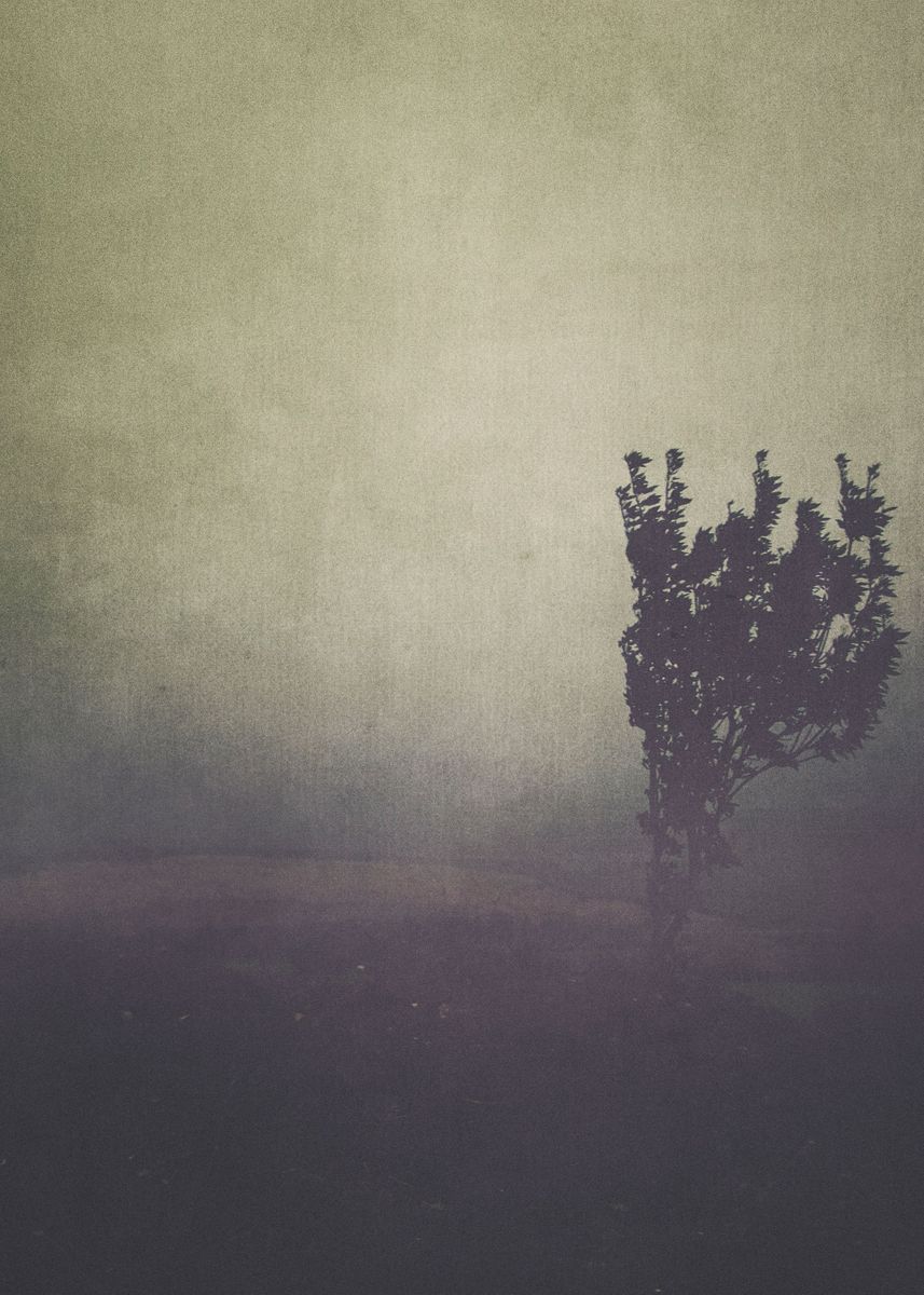 'Purple Fog' Poster by Katayoon Ahmadi | Displate