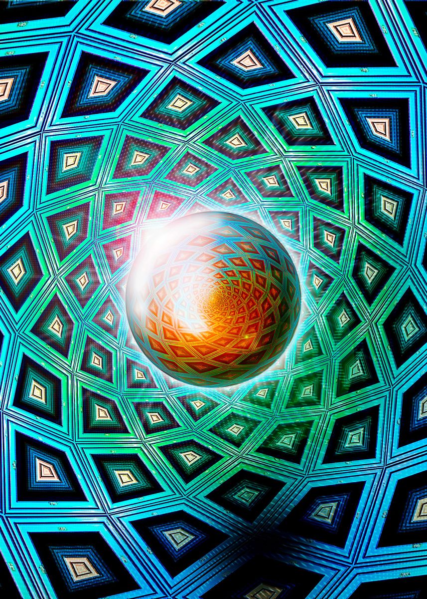 'Nucleus' Poster by Peter A Gross | Displate