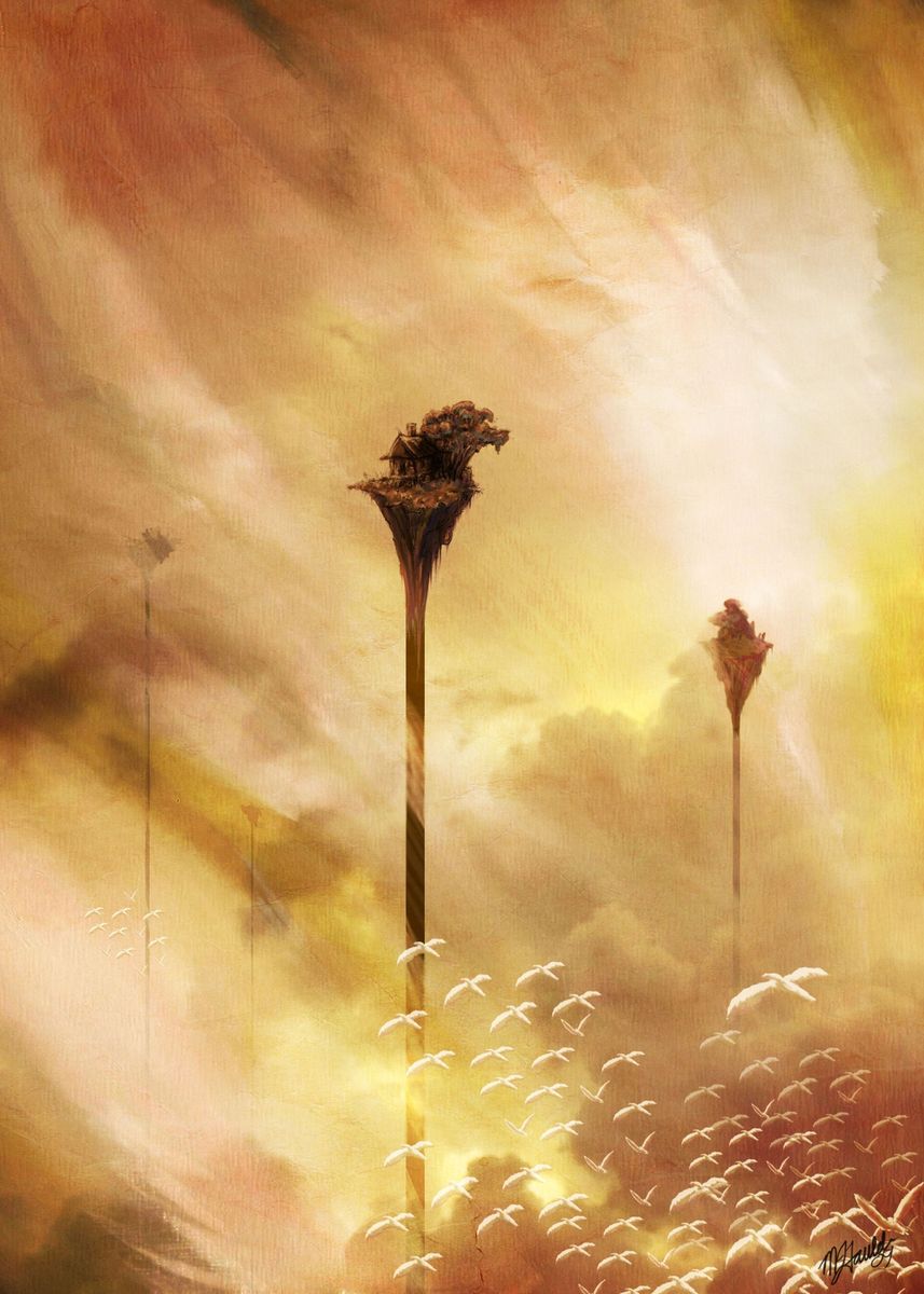 'Pole Town' Poster by Mark Faulder | Displate