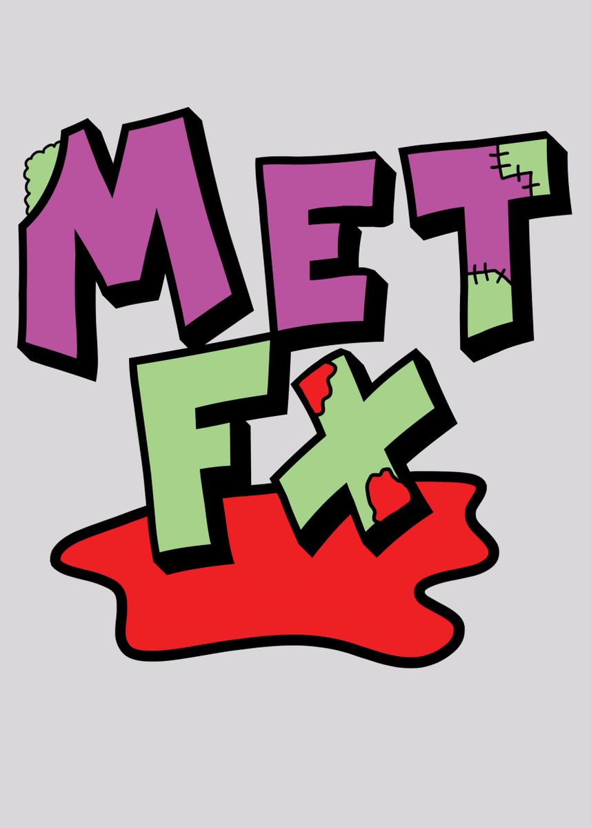 'Logo of my FX Company' Poster, picture, metal print, paint by Met Fx ...