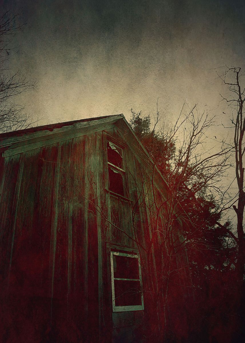 'The Bleeding House' Poster, picture, metal print, paint by Trish ...