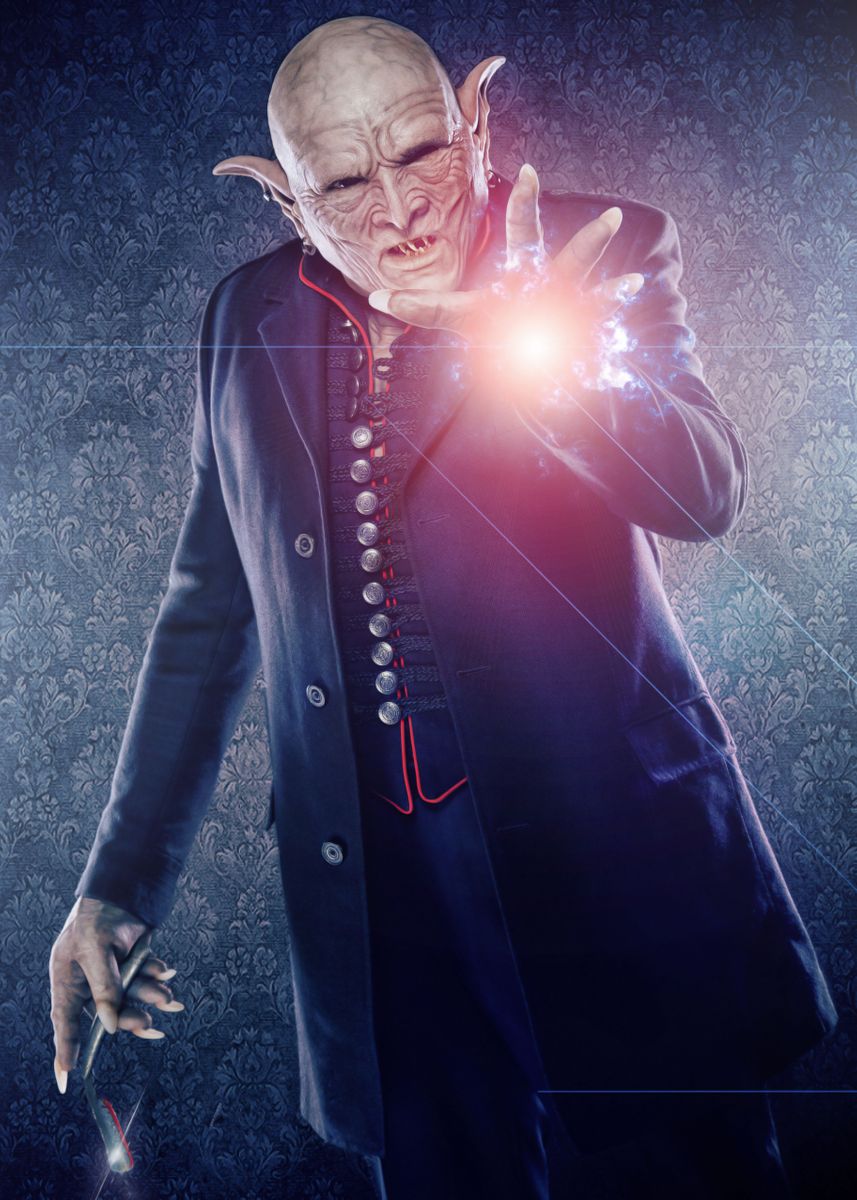 'Count Orlok' Poster, picture, metal print, paint by Steve Thewis ...