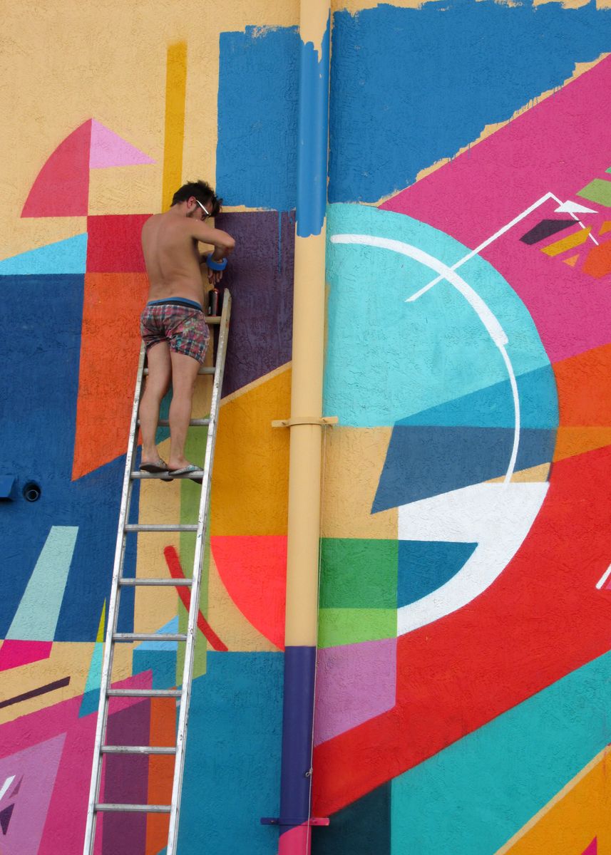 'Paint Out' Poster by Rosie Brown | Displate