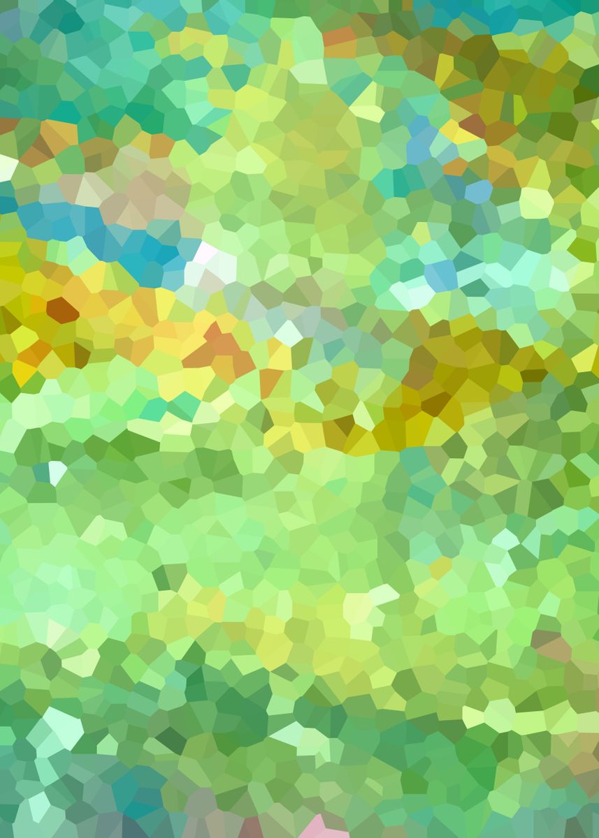 'Crystalline' Poster, picture, metal print, paint by Rosie Brown | Displate