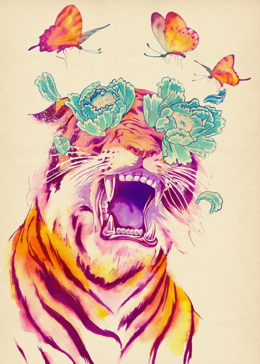 'Tropicália' Poster, picture, metal print, paint by matheus lopes ...