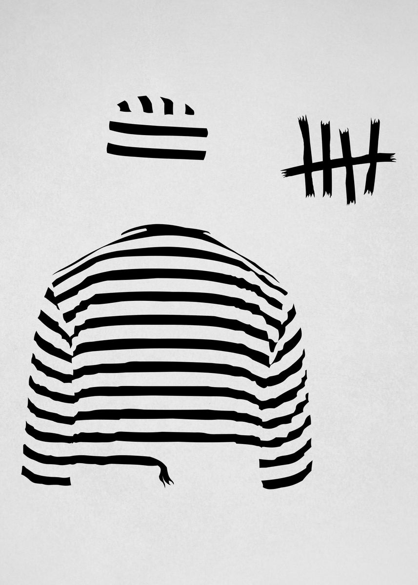 'prison' Poster, picture, metal print, paint by ulas basoglu | Displate